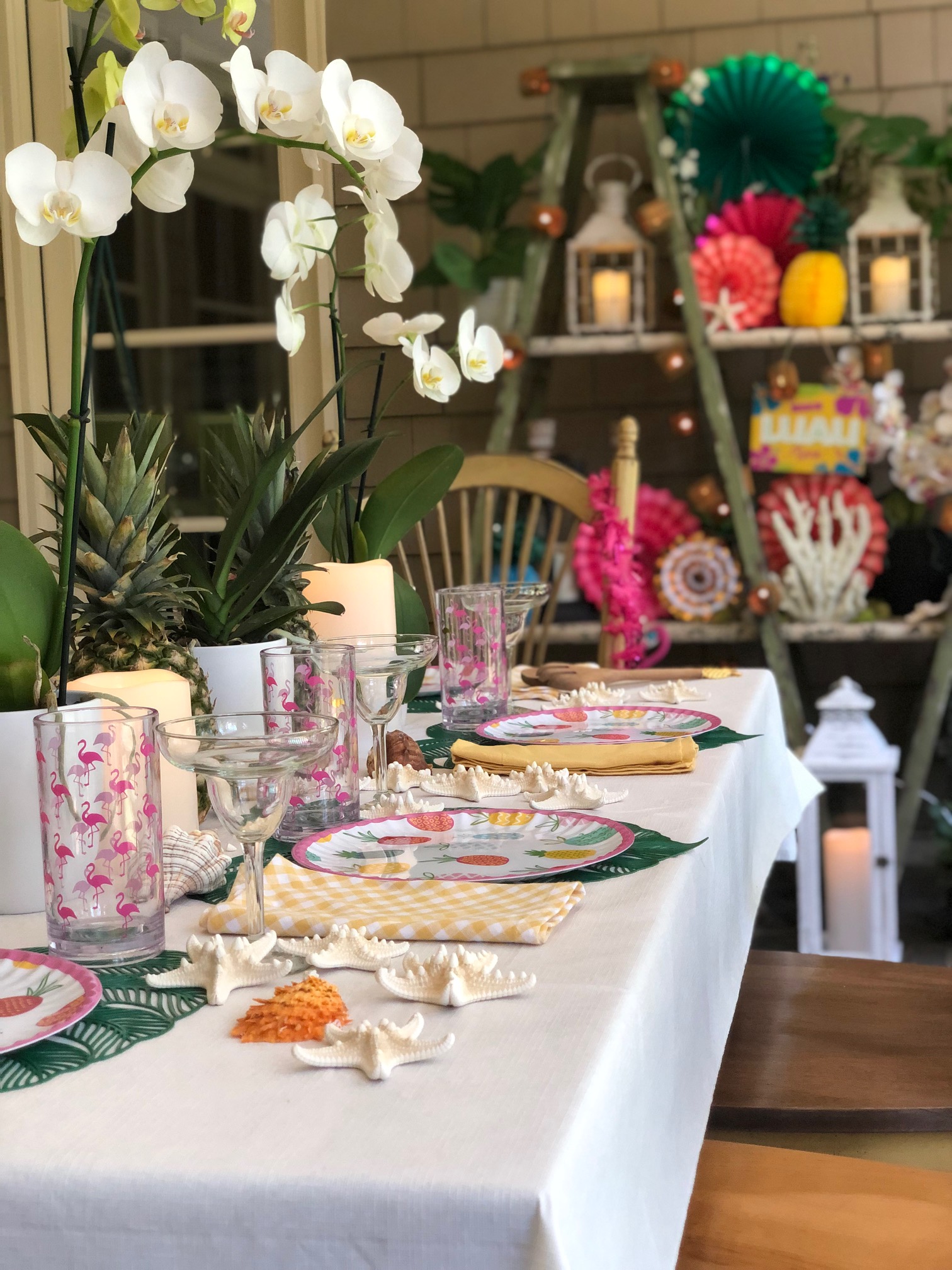 Summer Hawaiian Luau Birthday party | Hello I'm 50ish
